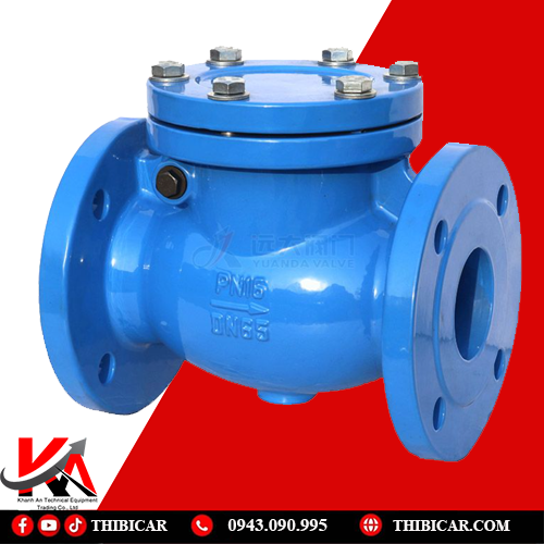 Van kiểm tra gang DIN H44H-16 - DN 50-200 - KHANH AN EQUIPMENT TECHNOLOGY TRADING COMPANY LIMITED